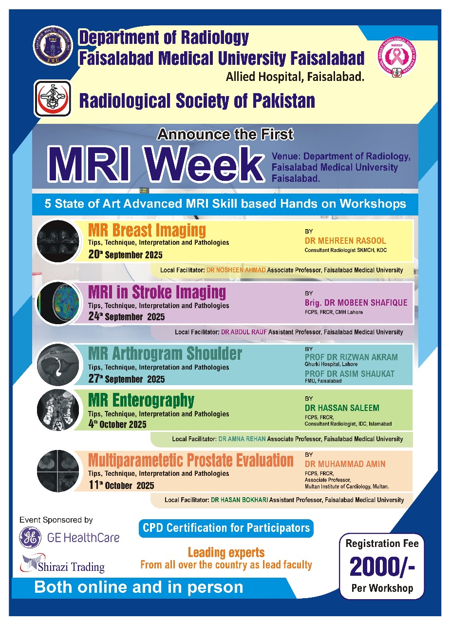 Body Imaging Radiological Society of Pakistan – Radiology Pakistan
